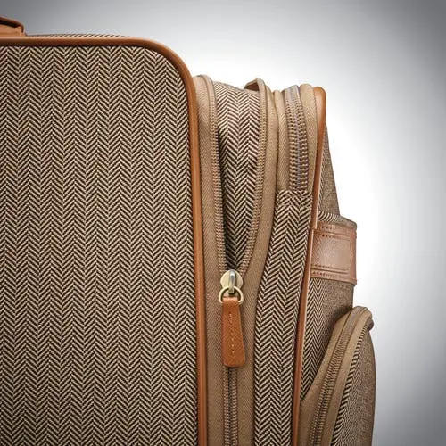 HARTMANN Herringbone Deluxe Extended Journey Expandable 29" Large Checked Spinner Luggage - Terracotta Herringbone