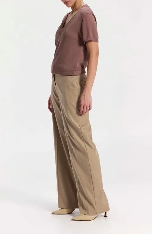 Ronen Chen Knit V-neck Top