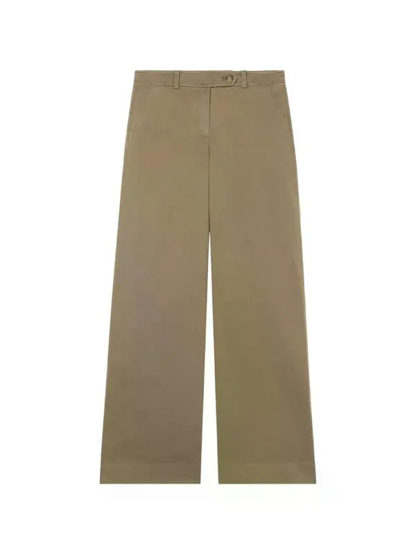 Brooks Brothers Textured Wide-leg Palazzo Pants