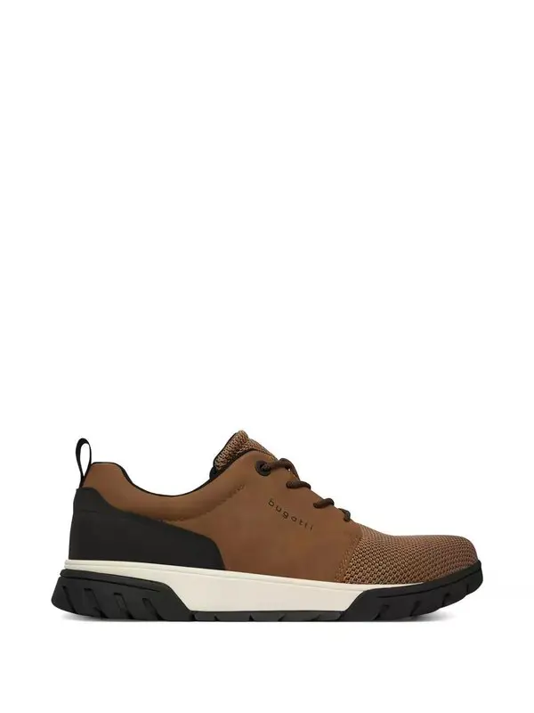 BUGATTI Lace-up Sneakers With Paneled Design