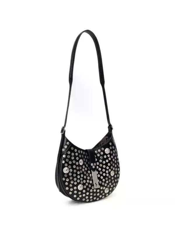 Polo Ralph Lauren Small Studded Leather Shoulder Bag