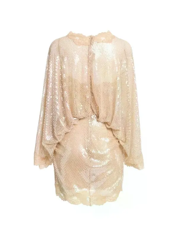 Elie Saab Sequin Embellished Mini Dress