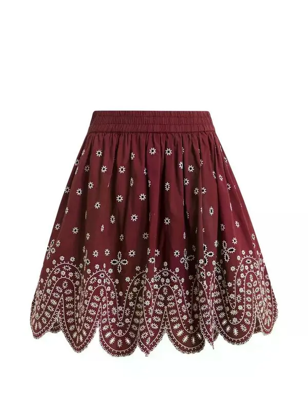 Essentiel Antwerp Embroidered Mini Skirt