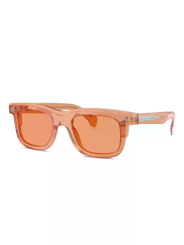 Moncler Claro Square-frame Sunglasses - Orange
