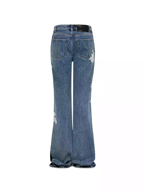 Hellessy Hellesy Zion Lace-patchwork Jeans