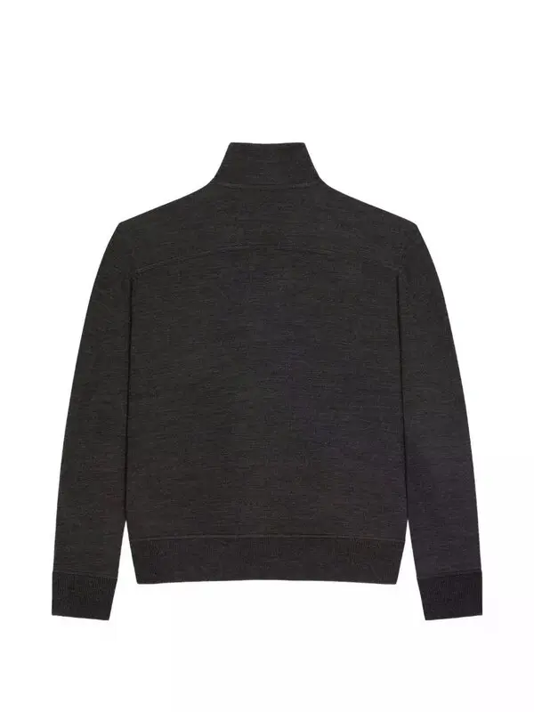 Givenchy Zip-up Wool Cardigan