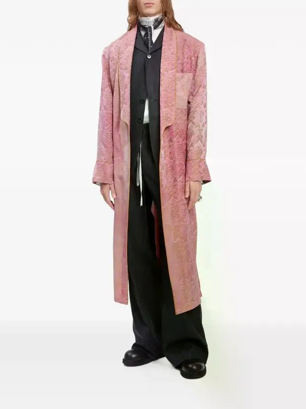 ANN DEMEULEMEESTER Derek Pinstripe Cotton Jacket