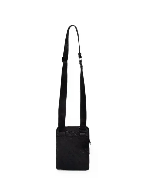 Guess Boston Monogram Zip-fastening Messenger Bag