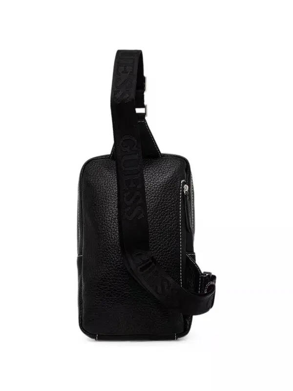 Guess Pebbled Contrast-stitch Backpack