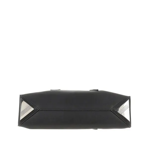Attico La Passeggiata' Leather Bag - Black