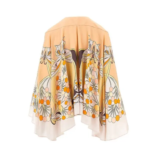 La DoubleJ Crepe De Chine 'agic' Top Woan