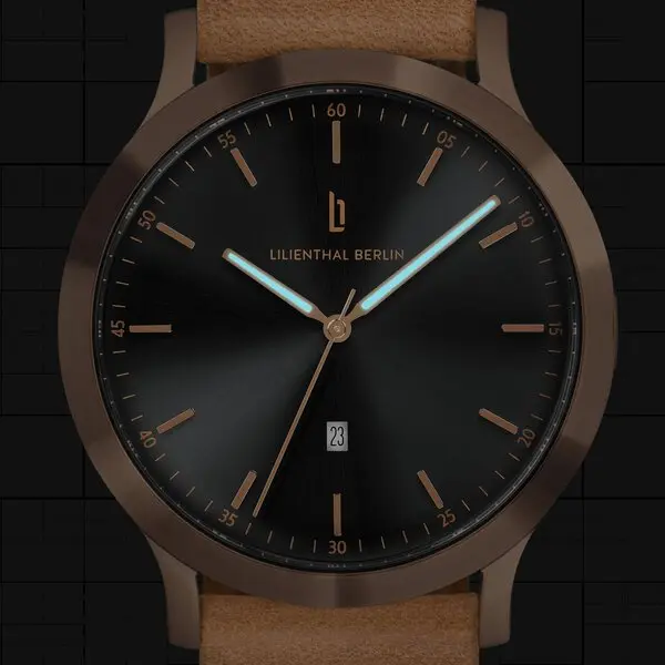 Lilienthal Berlin Huxley Bronze Leather Light Brown