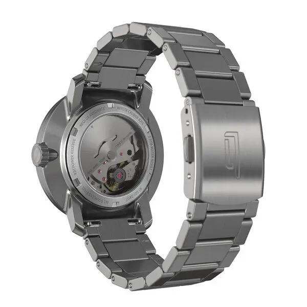 Lilienthal Berlin Neolux Silver Stainless Steel Silver Brushed