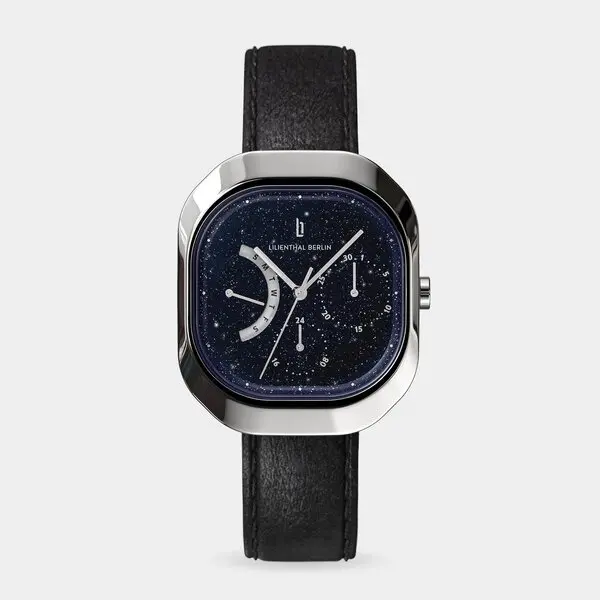 Lilienthal Berlin Multimatica Midnight Sky Leather Black - Blue