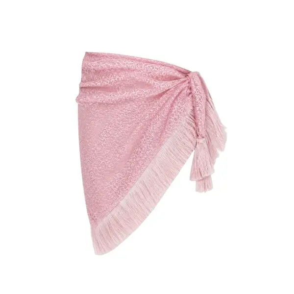 LUISADELMAR SWIMWEAR Isa Pareo In Blush - Pink
