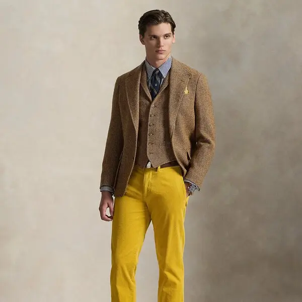 Ralph Lauren The Rl67 Herringbone Tweed Jacket