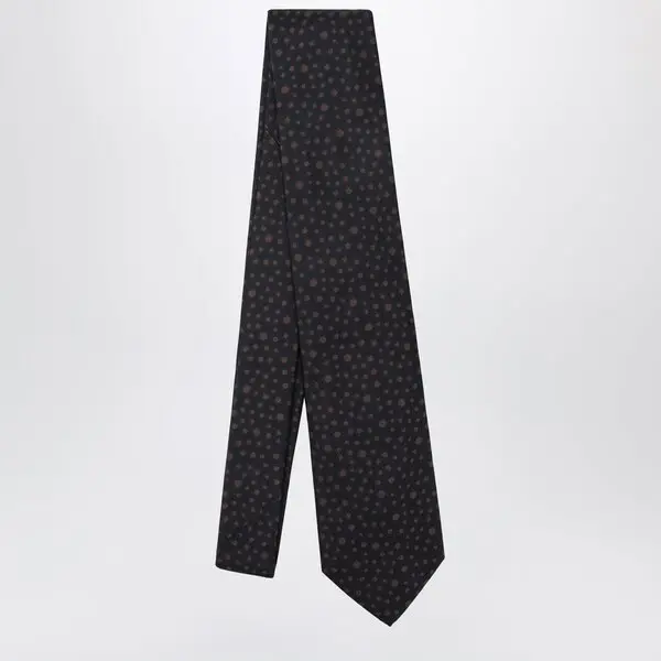 FERRAGAMO Polka-dot Silk Tie - Multicolor