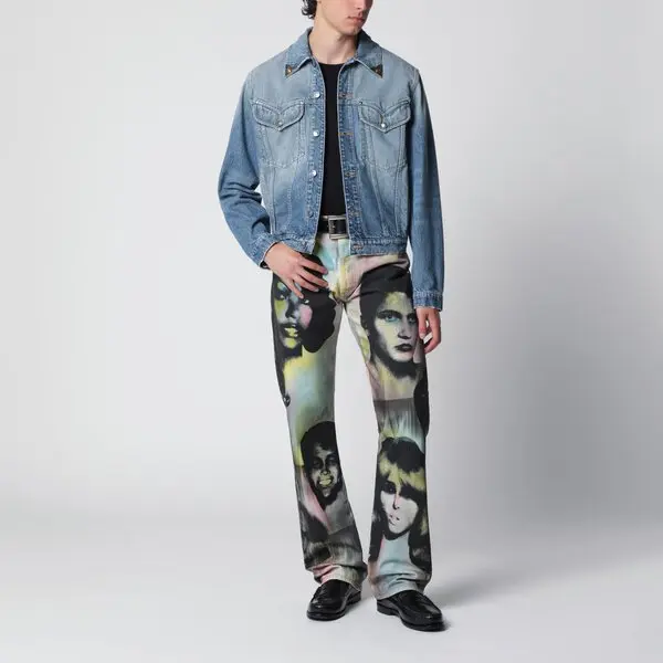 Versace Medium Stonewashed Denim Jacket