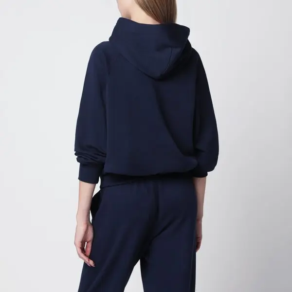 Polo Ralph Lauren Navy Cotton Blend Hoodie