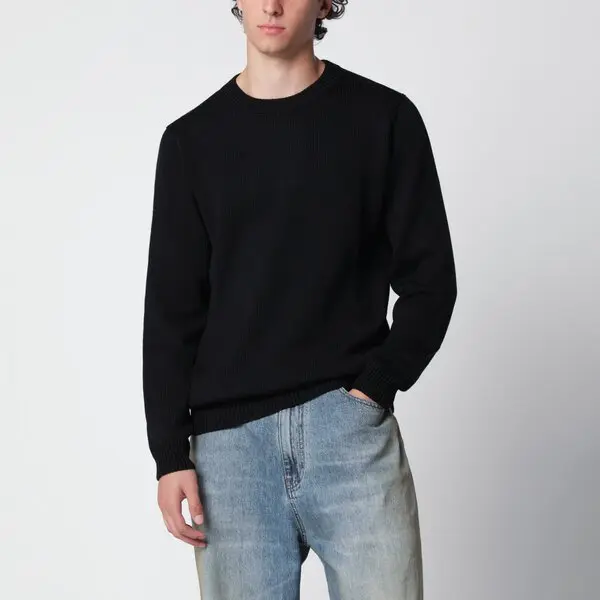 ROBERTO COLLINA Wool Crew-neck Sweater