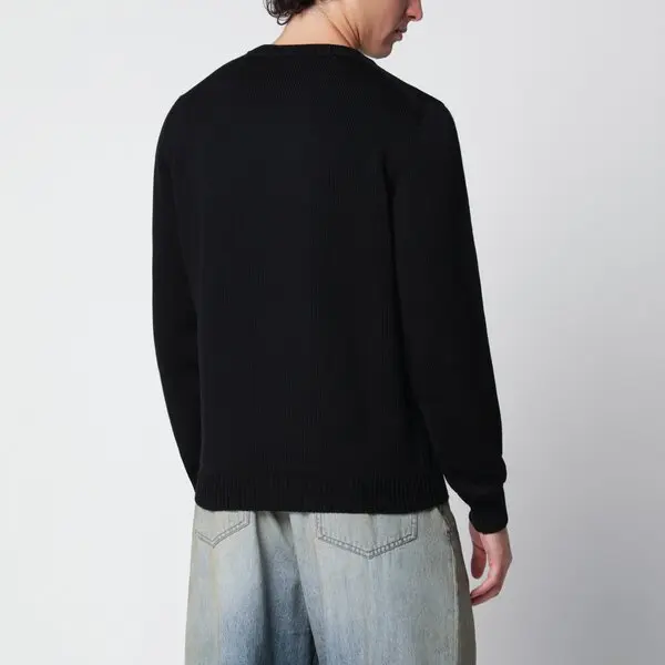 ROBERTO COLLINA Wool Crew-neck Sweater