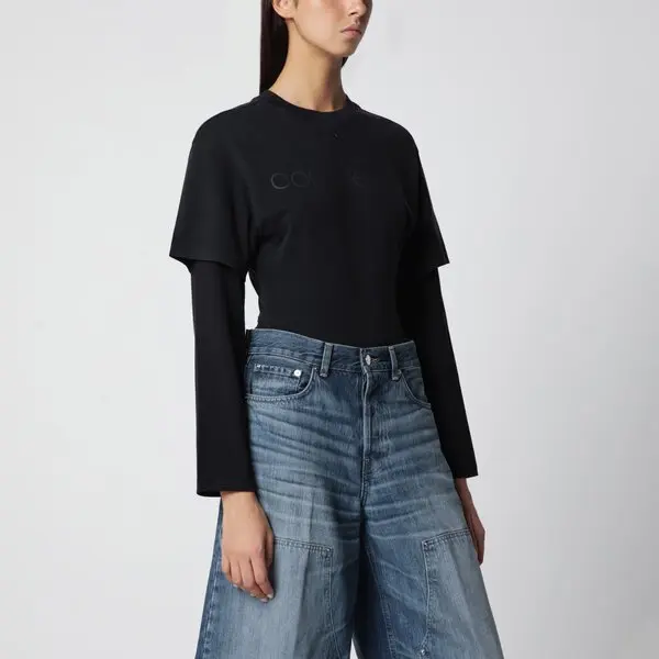 COURREGES Double-sleeve T-shirt