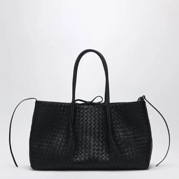 Bottega Veneta Large Pinacoteca Tote Bag - Black