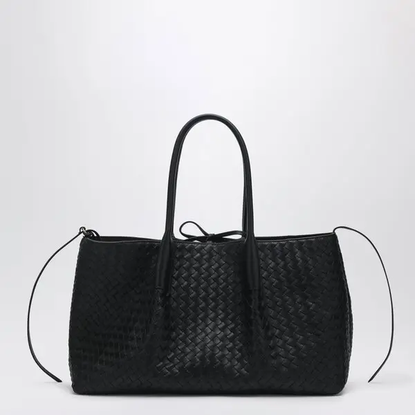 Bottega Veneta Large Pinacoteca Tote Bag - Black