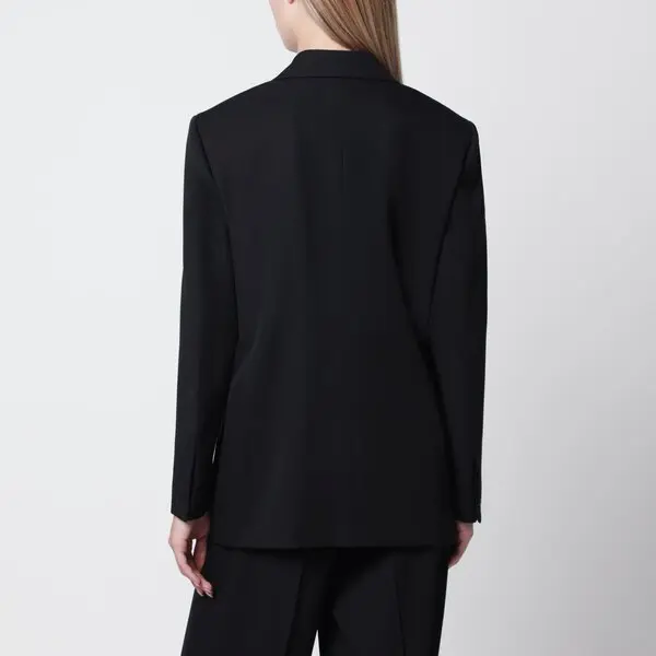 Bottega Veneta Grain De Poudre Wool Single-breasted Jacket