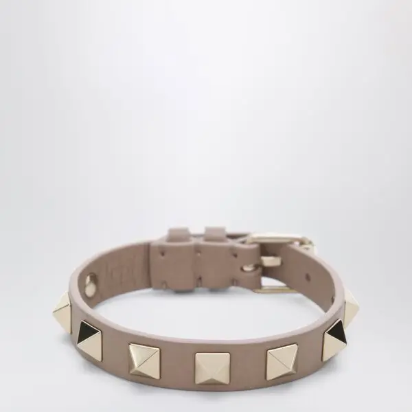 Valentino Garavani Rockstud Leather Bracelet - Pink