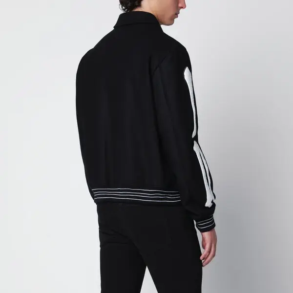 Amiri Wool Blend Jacket With Logo