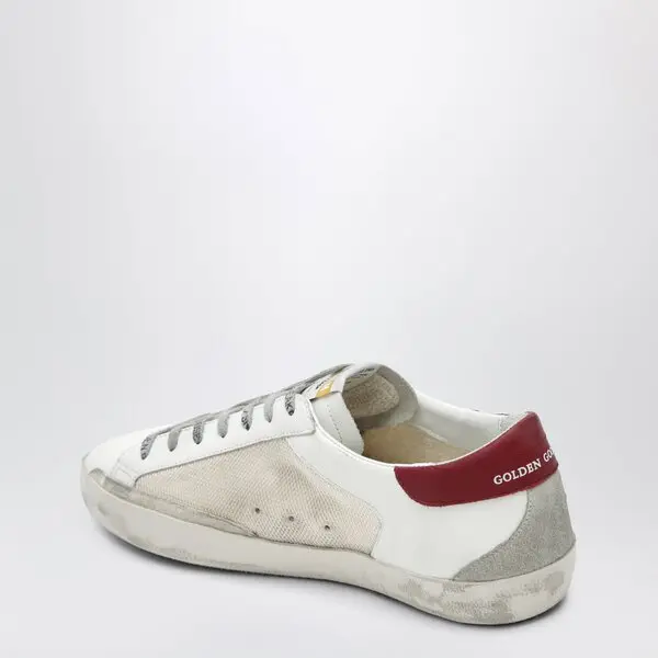 GOLDEN GOOSE Super-star Sneakers In /white/red