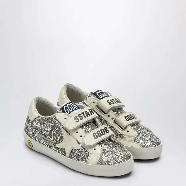 GOLDEN GOOSE Old School Glitter Sneakers