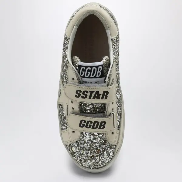 GOLDEN GOOSE Old School Glitter Sneakers