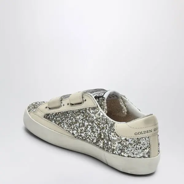 GOLDEN GOOSE Old School Glitter Sneakers