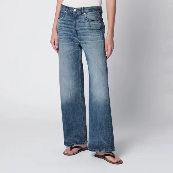 HAIKURE Wide-leg Jeans In Ryder Denim - Blue
