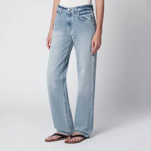 HAIKURE Lisa Straight-leg Jeans In Cotton Denim