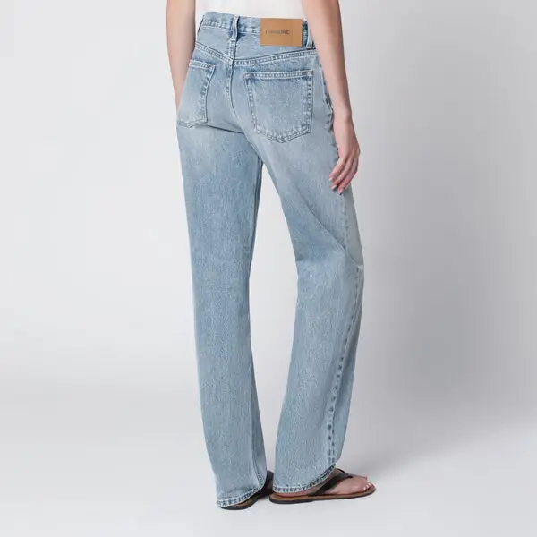 HAIKURE Lisa Straight-leg Jeans In Cotton Denim