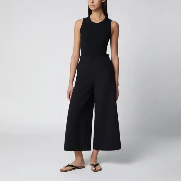 Loewe Ribbed Anagram Tank Top In Viscose