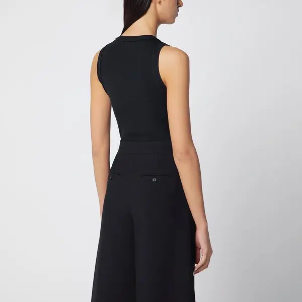 Loewe Ribbed Anagram Tank Top In Viscose