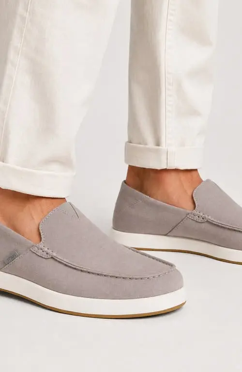 Toms Alonso Slip-on Sneakers With Collapsible Heel - Medium Grey