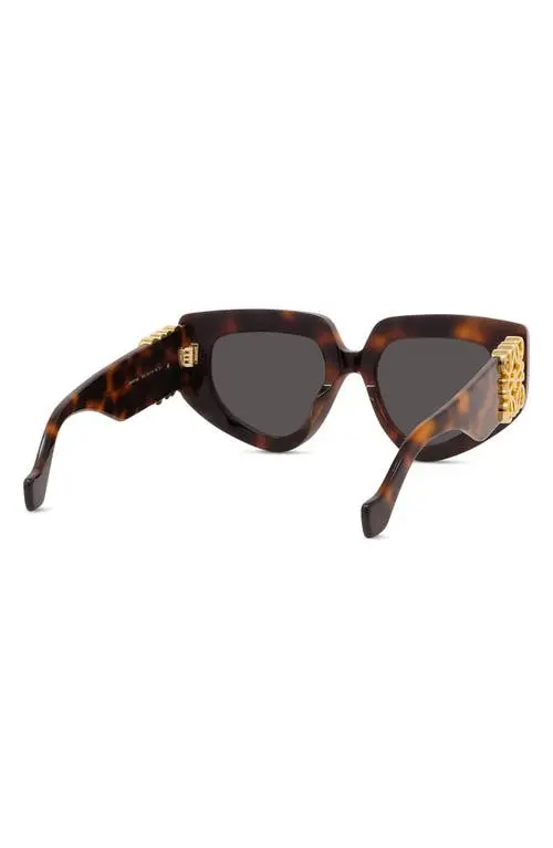 Loewe Anagram Geometric Sunglasses