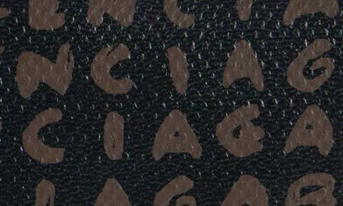 Balenciaga Snob Allover Logo Coated Canvas Bifold Wallet