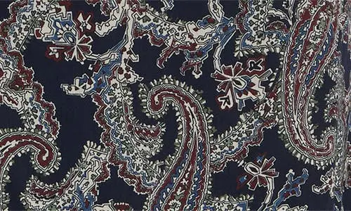 Veronica Beard Heatheralyn Paisley Tiered Cotton Skirt