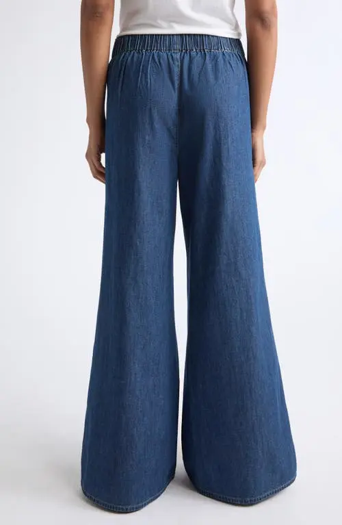 Veronica Beard Digby Wide Leg Jeans - Starry Night