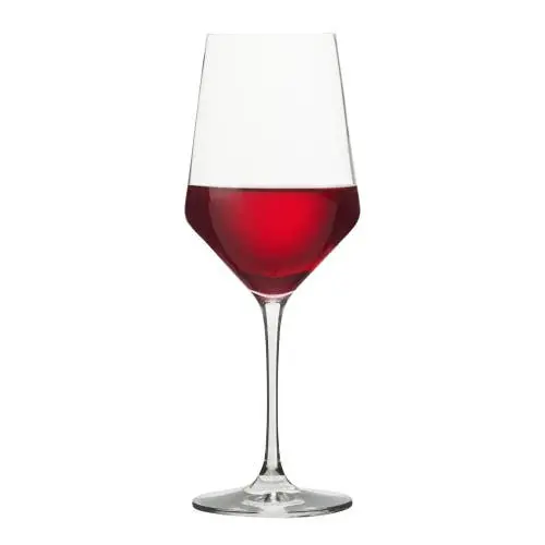 SUR LA TABLE KITCHEN ESSENTIALS Crystal 4-piece All-purpose Wine Glass Set With Modern Curve Silhouette