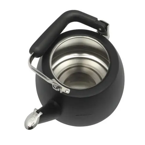 SUR LA TABLE KITCHEN ESSENTIALS Stainless Steel Whistling Stovetop Tea Kettle