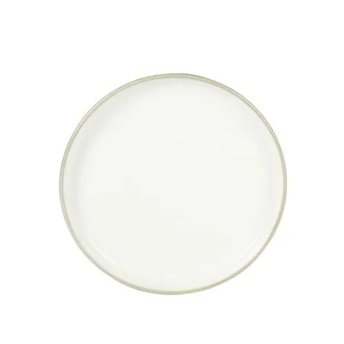 SUR LA TABLE KITCHEN ESSENTIALS Two-tone Porcelain Dinnerware Set, Dinner Plates, Dessert Plates