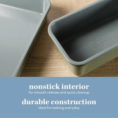 SUR LA TABLE KITCHEN ESSENTIALS Bake Sale 5-piece Carbon Steel Pfa-free Ceramic Nonstick Bakeware Set