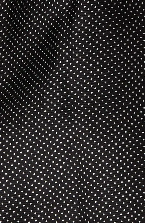 TOM FORD Polka Dot Silk Twill Fringe Scarf